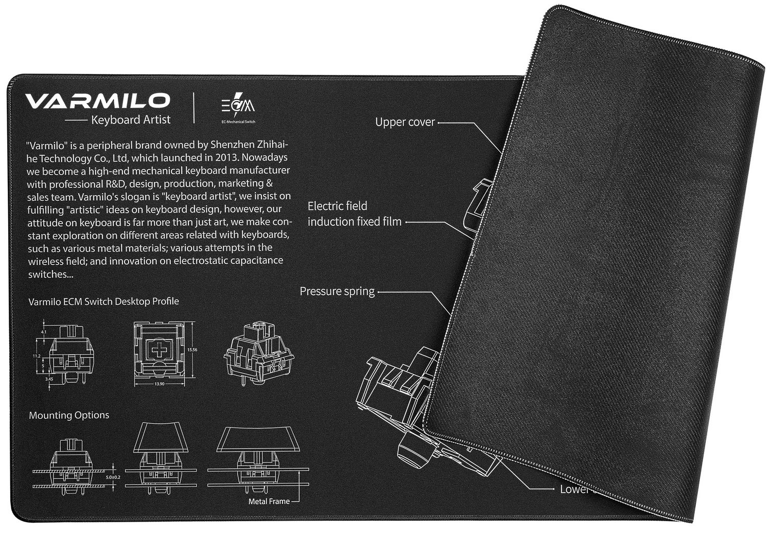 Коврик для мышки Varmilo EC Mechanical Switch Desk Mat XL (ZDB005-01 ...