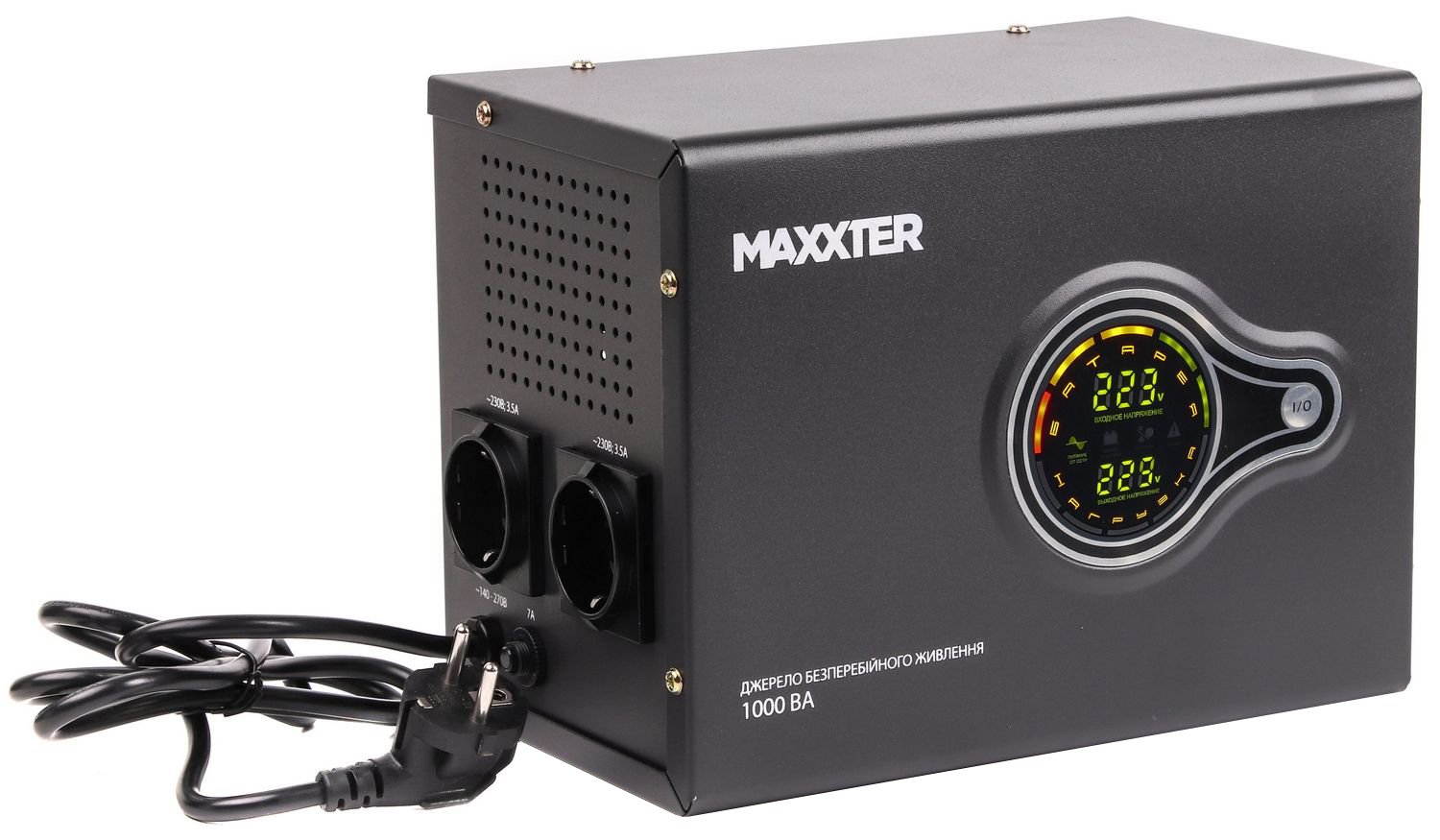Купить ИБП Maxxter 1000VA (MX-HI-PSW1000-01) - цена в Харькове, Киеве ...