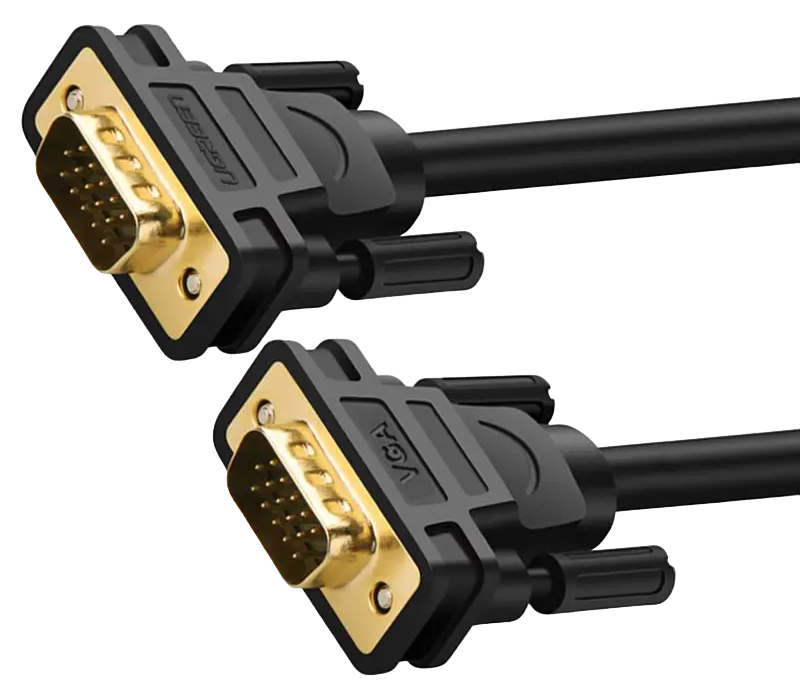 Купить Кабель Ugreen VG101 VGA-VGA 2m (11646) Black - цена в Харькове ...