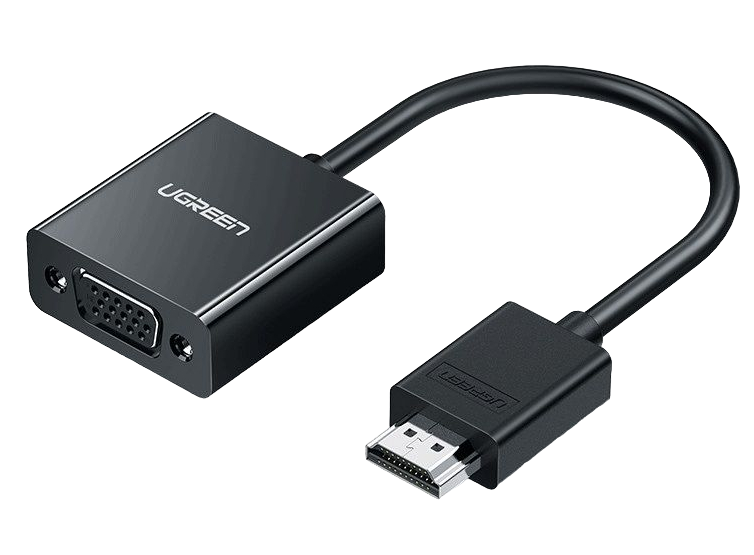 Адаптер Ugreen CM270 HDMI-VGA M/F (60738) Black купить в Украине: Киев ...