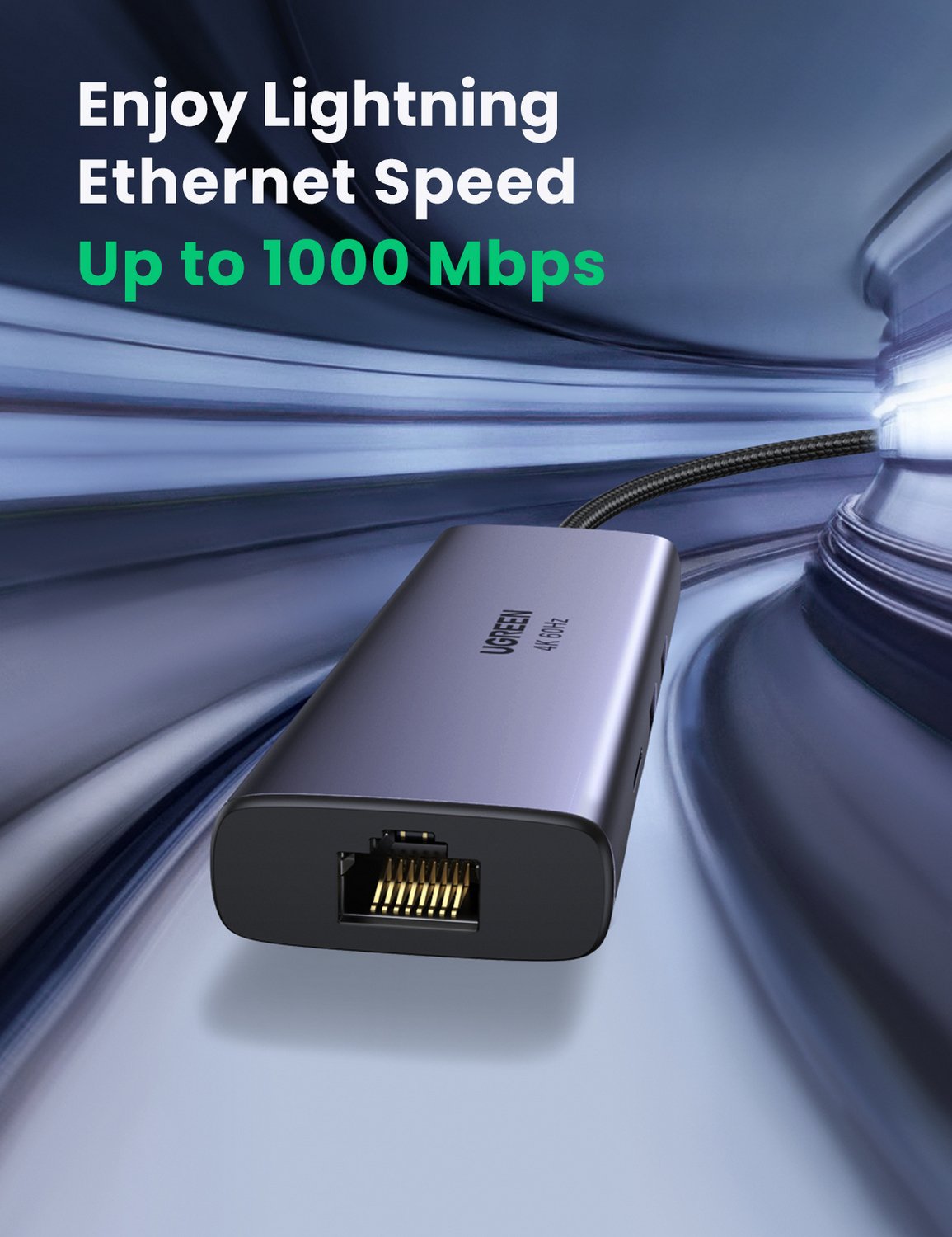 USB-хаб Ugreen CM512 USB Type-C 6 in 1 (20954) Grey: обзор ...