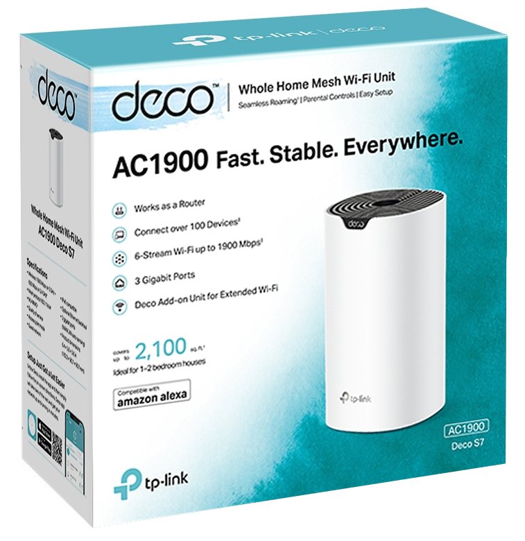 Купить wi-fi router TP-LINK Deco S7 AC1900 Whole Home Mesh Wi-Fi System ...