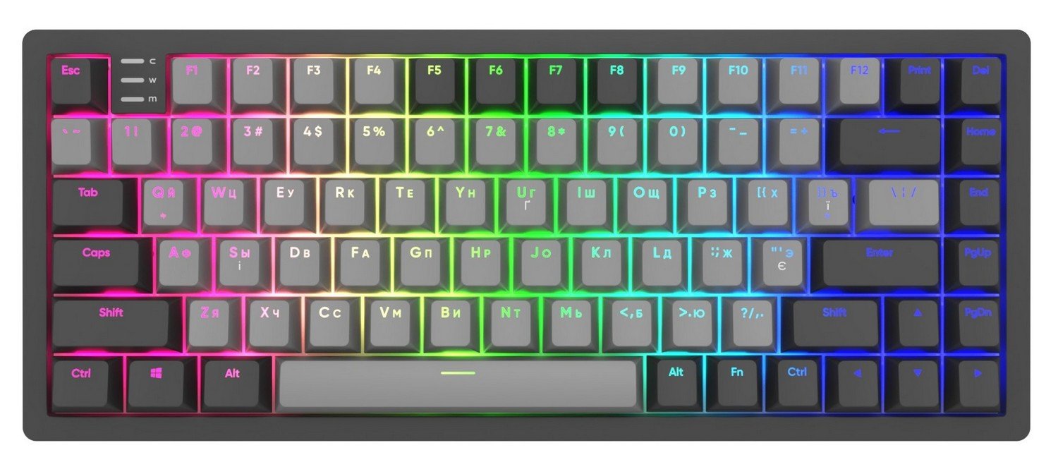 Клавиатура Dark Project KD83A PBT Mechanical Gateron Cap Teal (DP-KD ...