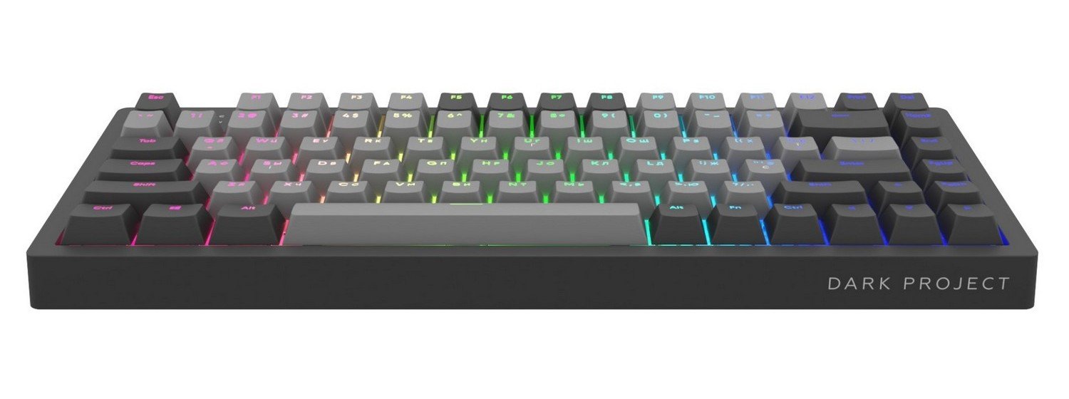 Клавіатура Dark Project KD83A PBT Mechanical Gateron Cap Teal (DP-KD-83A-004100-GTC) Black: ціна ...