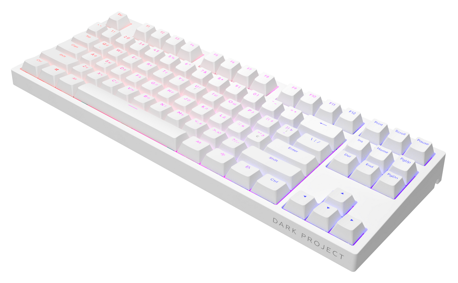 Клавиатура Dark Project One KD87A PBT Mechanical Gateron Yellow (DPO-KD ...