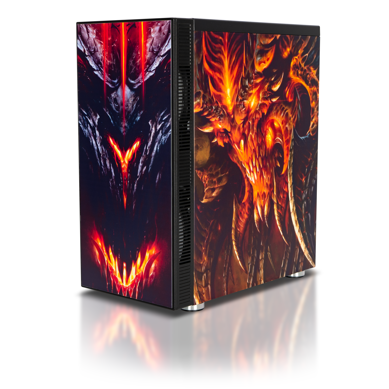 Корпус GAMEMAX Black Hole ARGB Tempered Glass Diablo by EVOLVE купить в ...