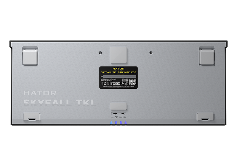 Клавіатура HATOR Skyfall TKL PRO Wireless Kailh BOX Red (HTK-663) Black ...