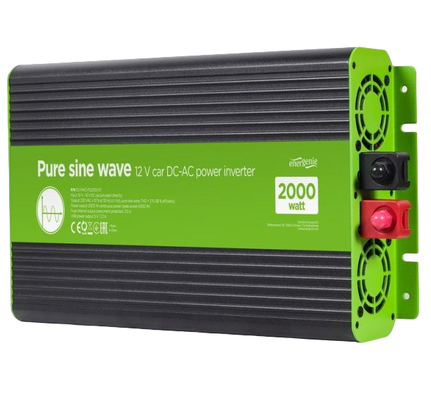Купить Автомобильный инвертор EnerGenie 2000W (EG-PWC-PS2000-01) - цена ...