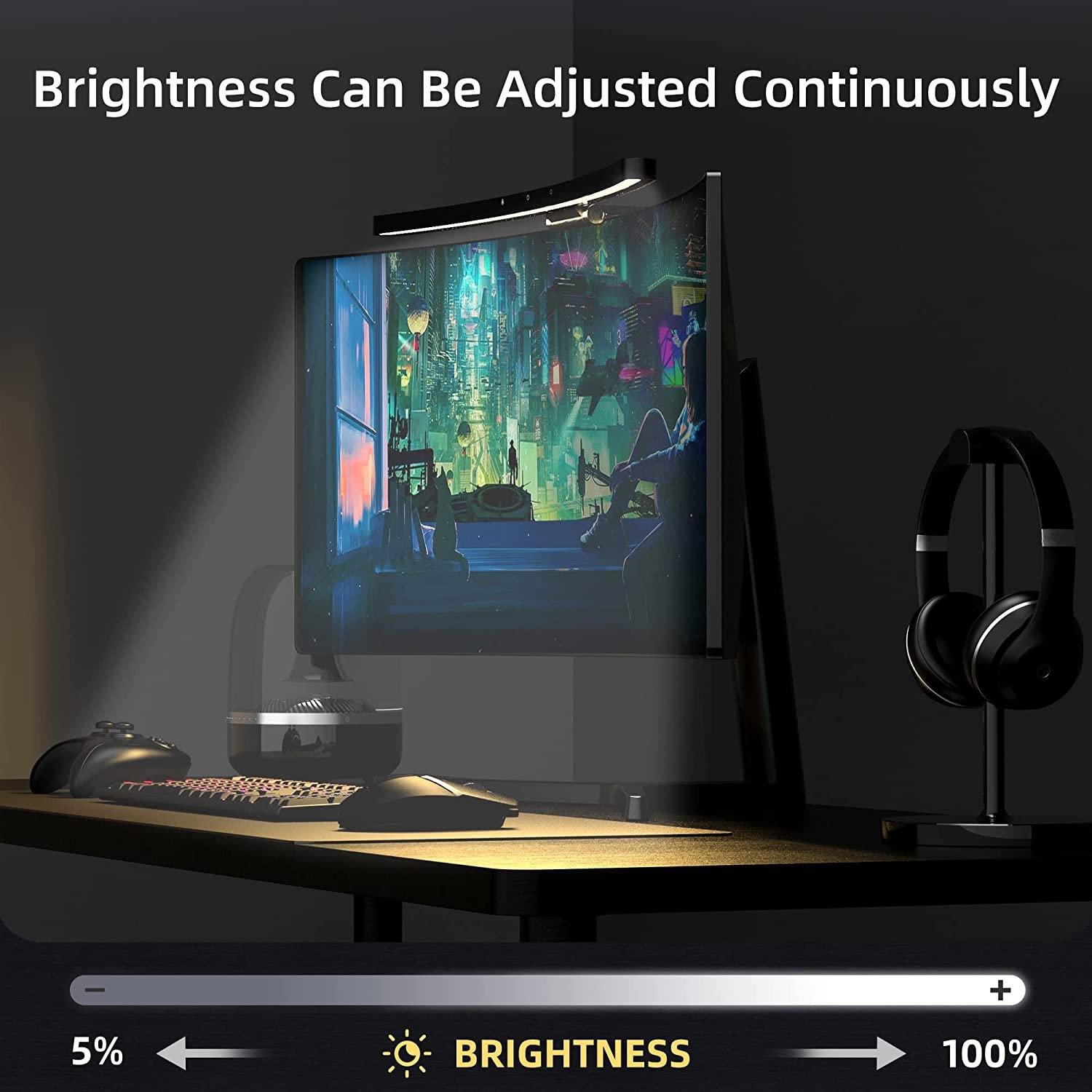 Лампа Xiaomi Lymax RA97 Curved Monitor Light (GJS-D010-1): обзор ...