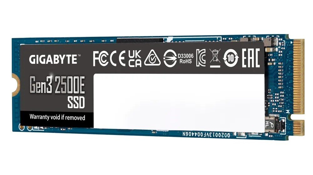 SSD-диск Gigabyte 2500E 500GB M.2 (2280 PCI-E) NVMe 1.3 x4 (G325E500G ...
