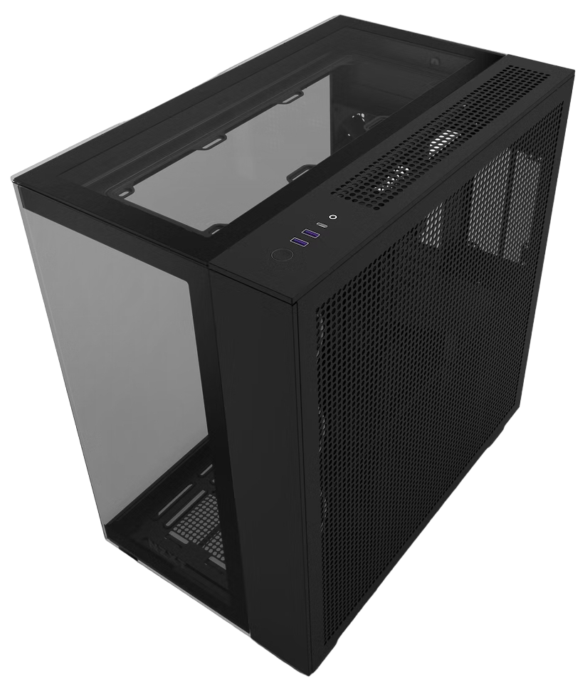 Корпус NZXT H9 Elite Tempered Glass без БП (CM-H91EB-01) Black купить с ...