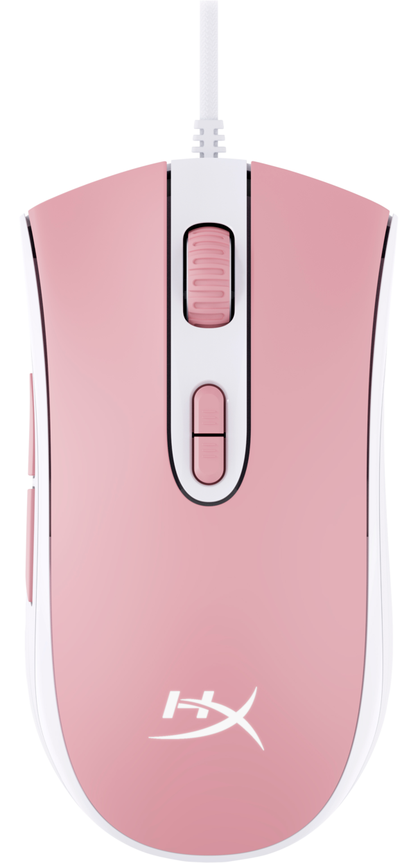 Мышка HyperX Pulsefire Core RGB (639P1AA) White/Pink купить в Украине ...