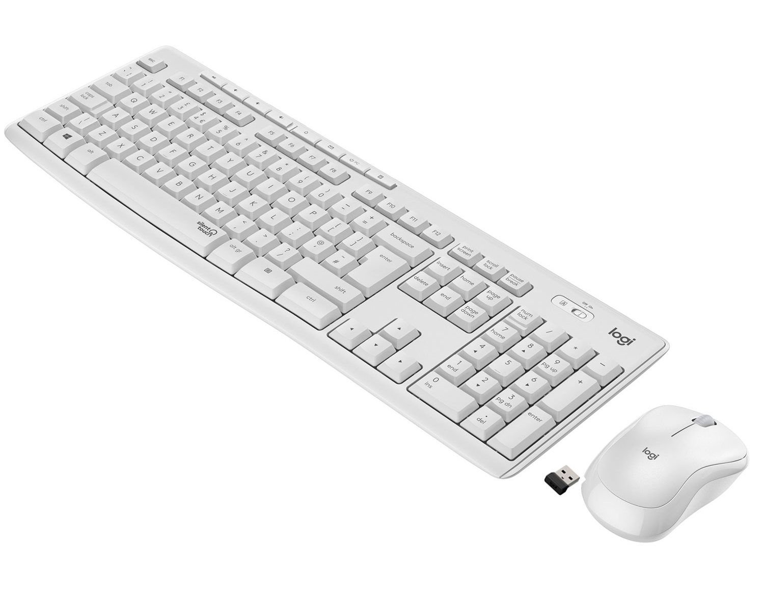 Комплект Logitech MK295 Silent Wireless Combo (920-009824) Off-White ...