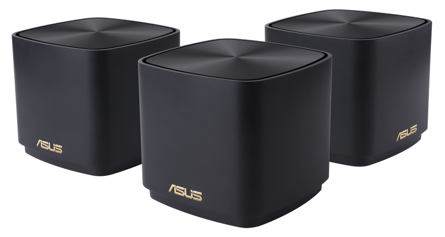 WI FI Router Asus ZenWiFi XD4 Plus 3 pack Black WI FI wi-fi-router-asus-zenwifi-xd4-plus-3-pack-black-wi-fi