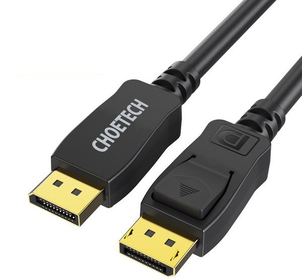 Купить Кабель Choetech DisplayPort to DisplayPort V1.4 8K 2m (XDD01-BK ...