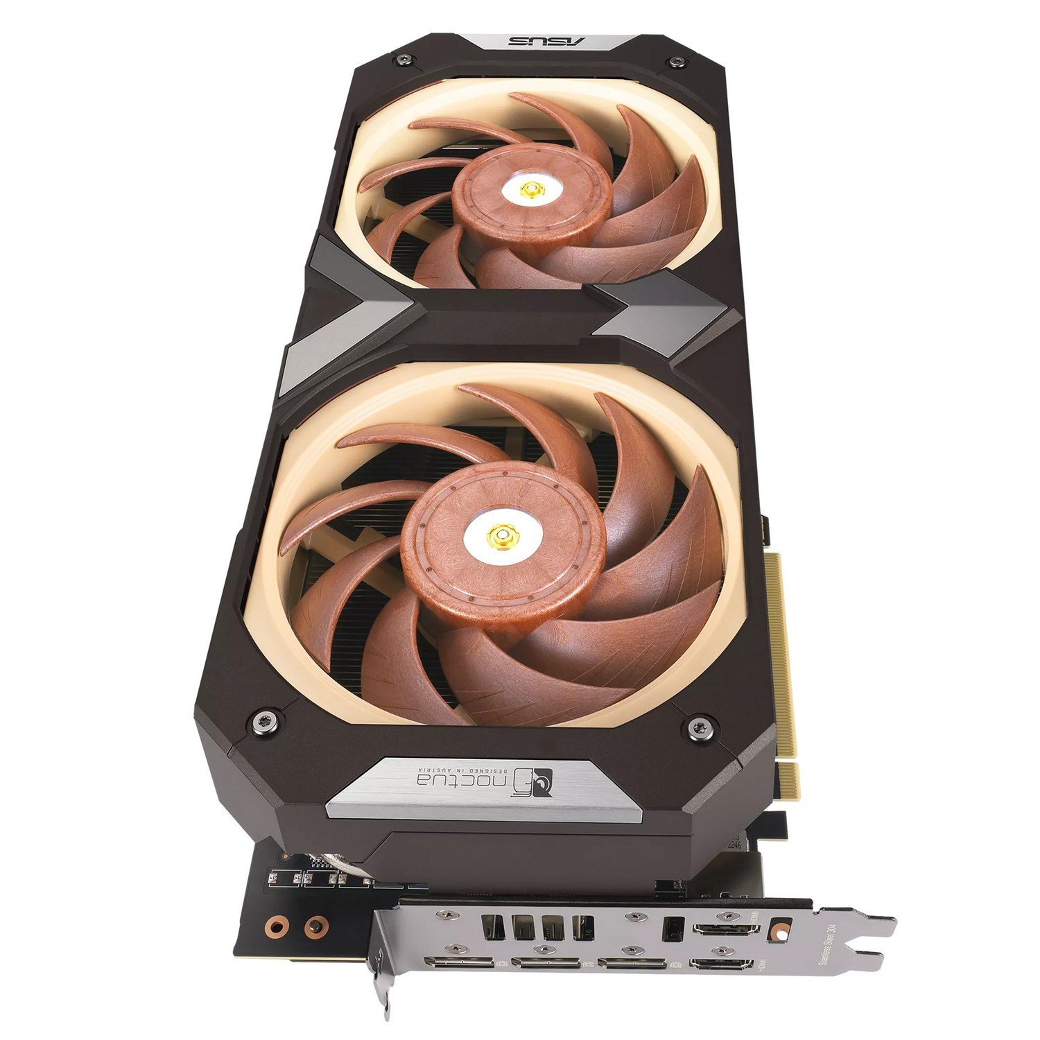 Видеокарта Asus GeForce RTX 4080 Noctua OC 16384MB (RTX4080-O16G-NOCTUA ...