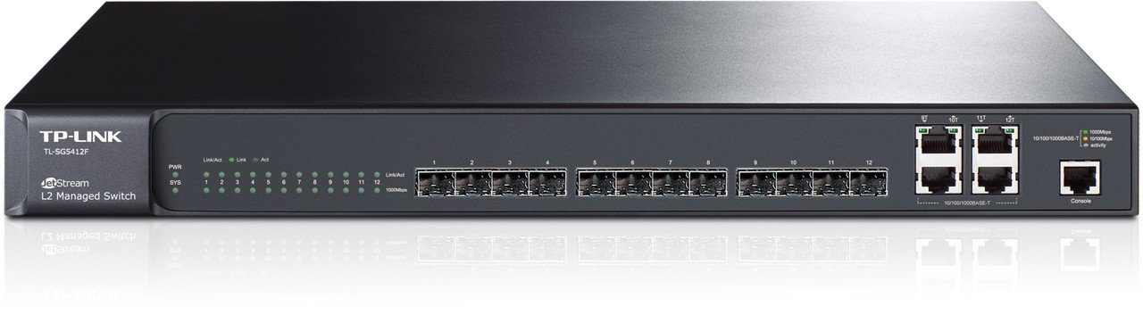 Купити Мережевий комутатор TP-LINK TL-SG5412F - ціна в Києві, Львові ...