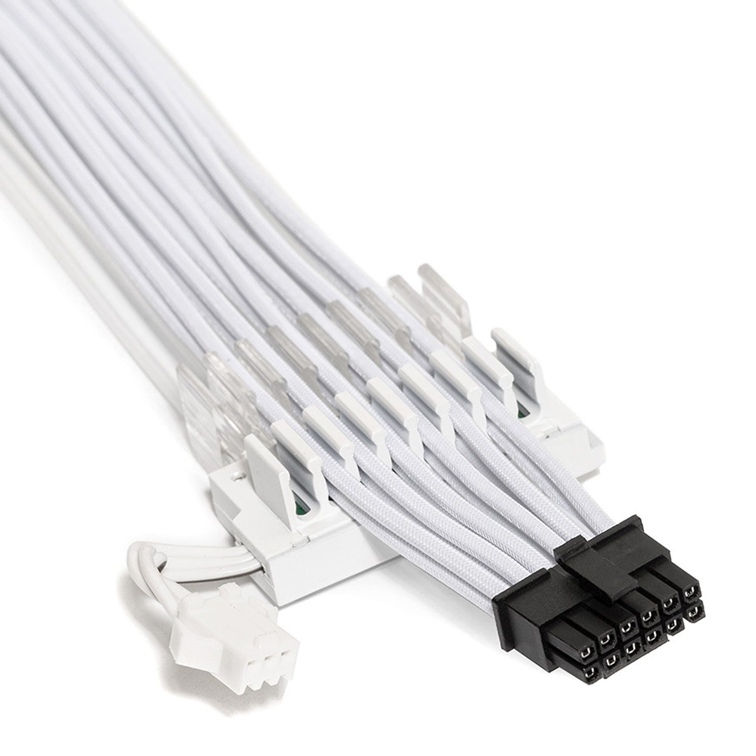 Адаптер EVOLVE 3 x 8 pin to 16 pin PCIe 5.0 ARGB (EV-APCIERGB-W) White ...