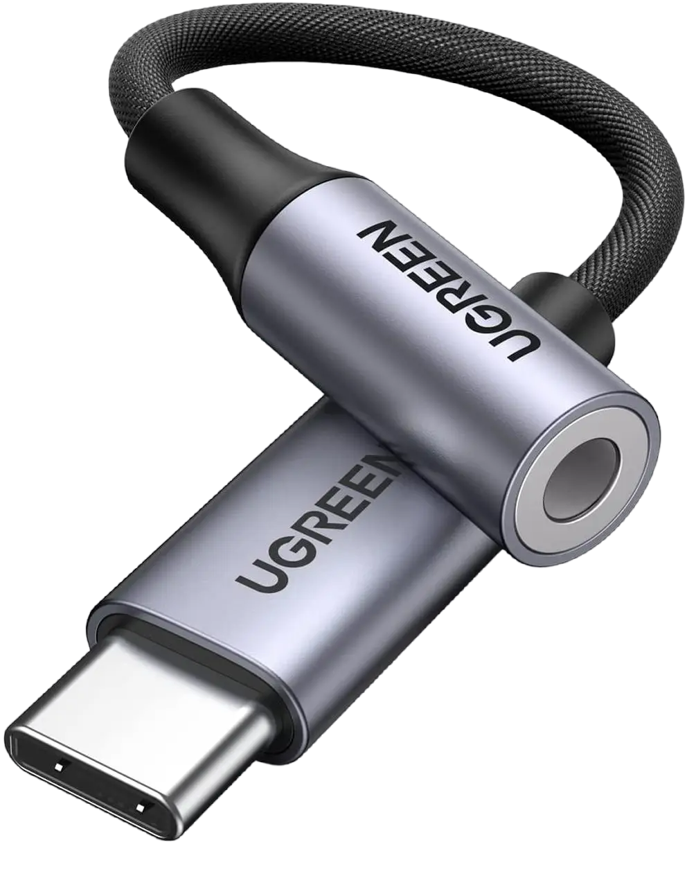 Купити Перехідник Ugreen Av161 Usb Type C To 3 5mm 0 1m 80154 Grey