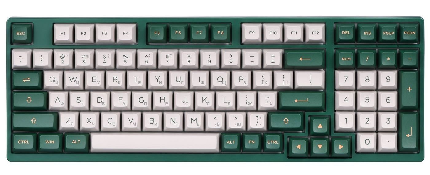 Купити Клавіатура AKKO 3098S World Tour London RGB TTC Speed Silver ...