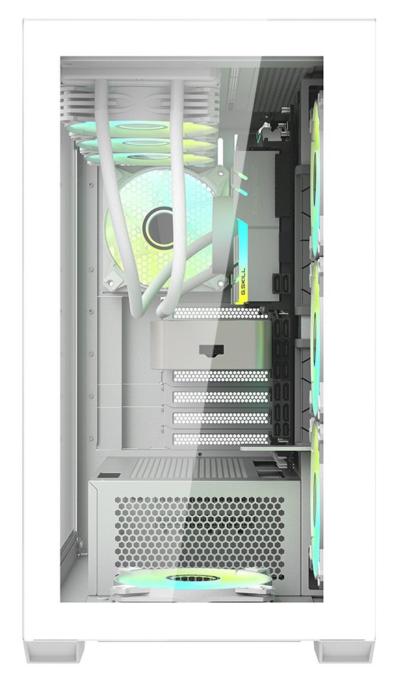 Корпус DarkFlash DLX4000 Glass без БЖ White з перевіркою сумісності ...