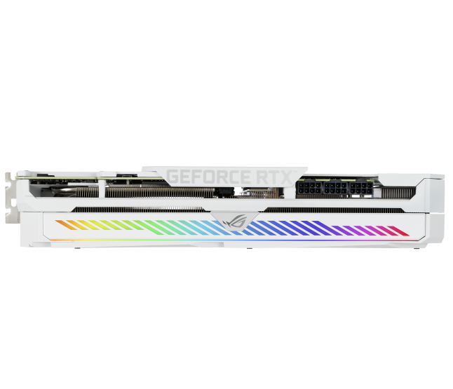 Відеокарта Asus ROG GeForce RTX 3080 STRIX OC White 10240MB (ROG-STRIX ...