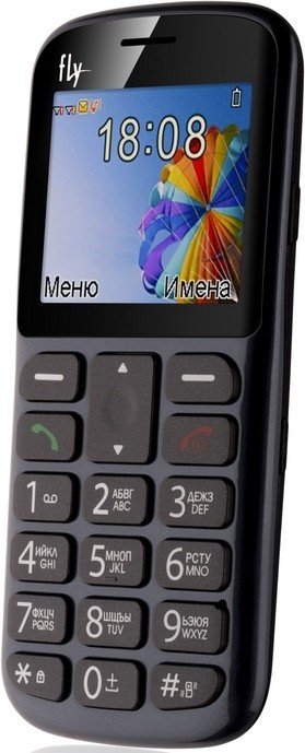Купить Мобильный телефон Fly Ezzy 8 Grey - цена в Харькове, Киеве, Днепре, Одессе в интернет ...