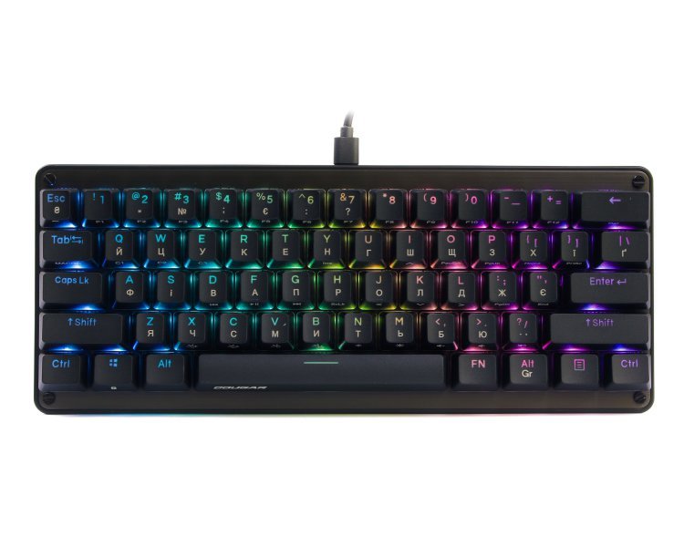 Клавіатура Cougar Puri Mini RGB Black купити в Україні: Київ, Львів ...