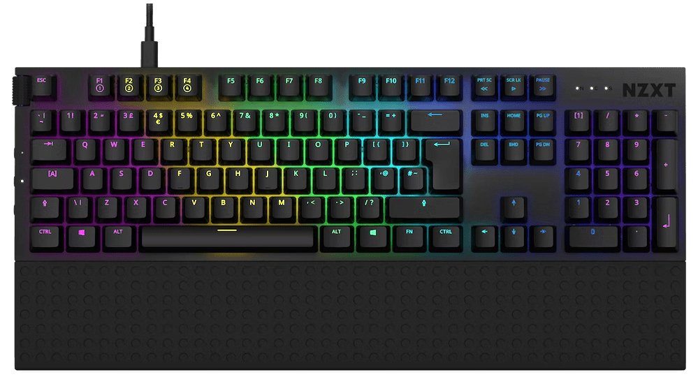 Купить Клавиатура NZXT Function RGB Gateron Linear Red Switches (KB ...
