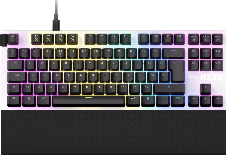 Купить Клавиатура NZXT Function TKL RGB Gateron Linear Red Switches (KB ...