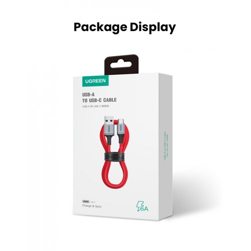 Купити Кабель Ugreen Us505 Usb To Usb Type C 1m 20527 Red ціна в