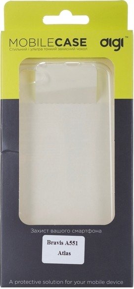 Чехол Чехол DIGI Clean Grid для ERGO A551 Maxx Transparent купить в ...