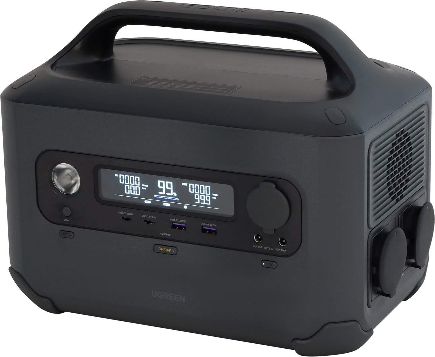 Зарядная станция Ugreen PowerRoam GS600 600W 680Wh купить в Украине ...