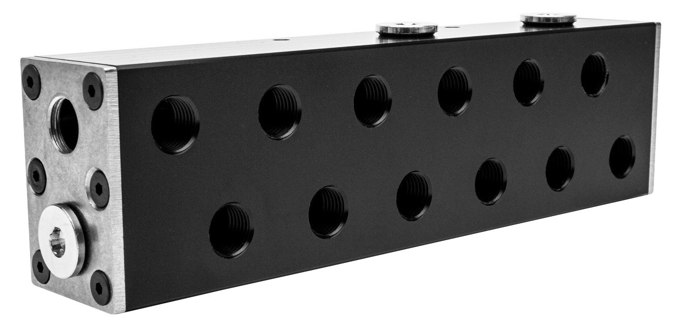 Терминал EKWB EK-Pro Manifold 2CPU 4GPU - Acetal (3831109813485) купить ...