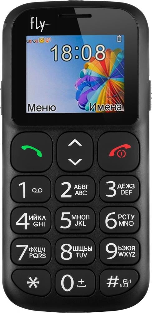 Купить Мобильный телефон Fly Ezzy 7 Black - цена в Харькове, Киеве, Днепре, Одессе в интернет ...