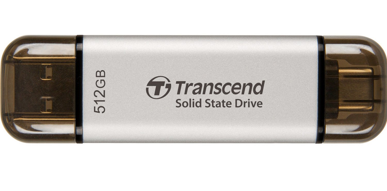 Продати SSD-диск Transcend ESD310 3D NAND 512GB USB + USB Type-C ...