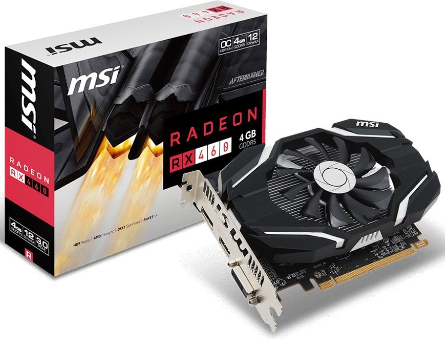 Продать Видеокарта MSI Radeon RX 460 OC 4096MB (RX 460 4G OC) по Trade ...