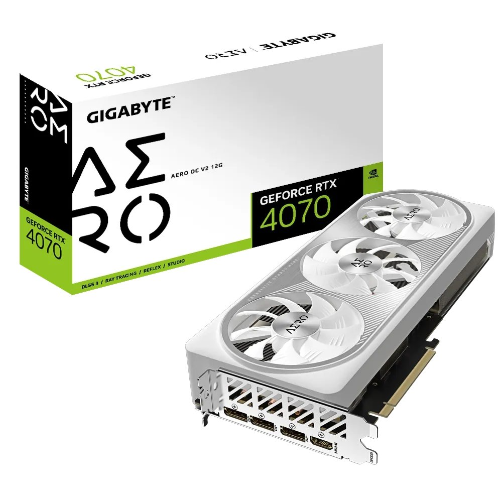 Продати Відеокарта Gigabyte GeForce RTX 4070 AERO V2 OC 12228MB (GV ...