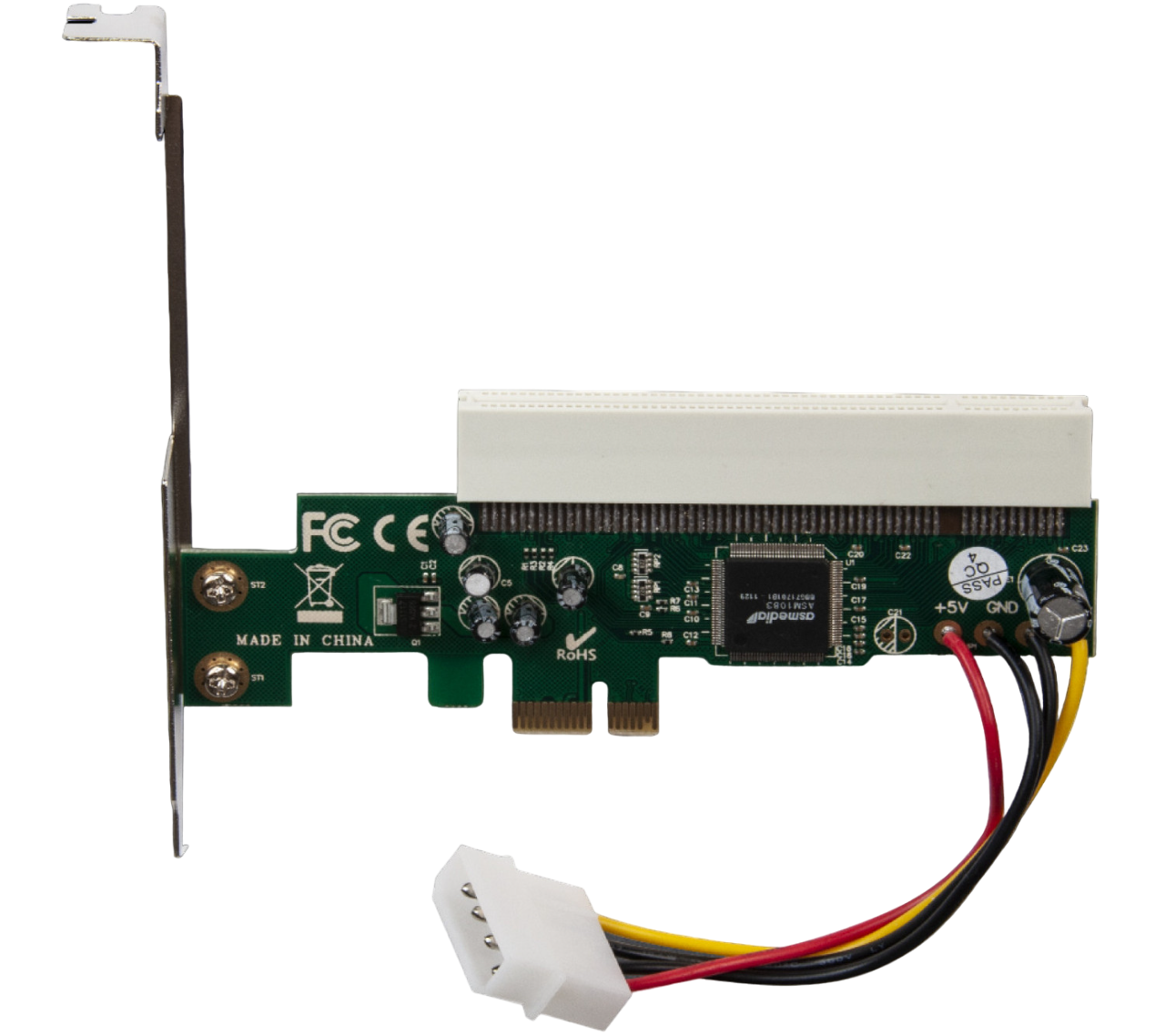 Купить Контроллер Frime PCI-E x1 to PCI (ECF-PCIEtoPCI001) - цена в ...