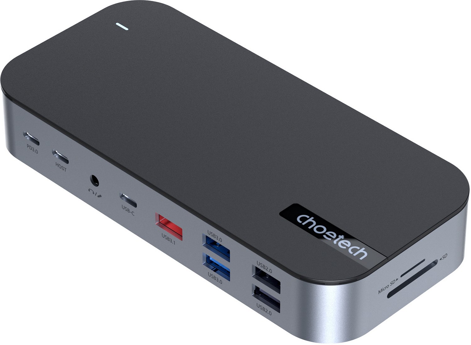 Купити Usb хаб Choetech Usb Type C 15 In 1 Hub M52 Gy ціна в Києві