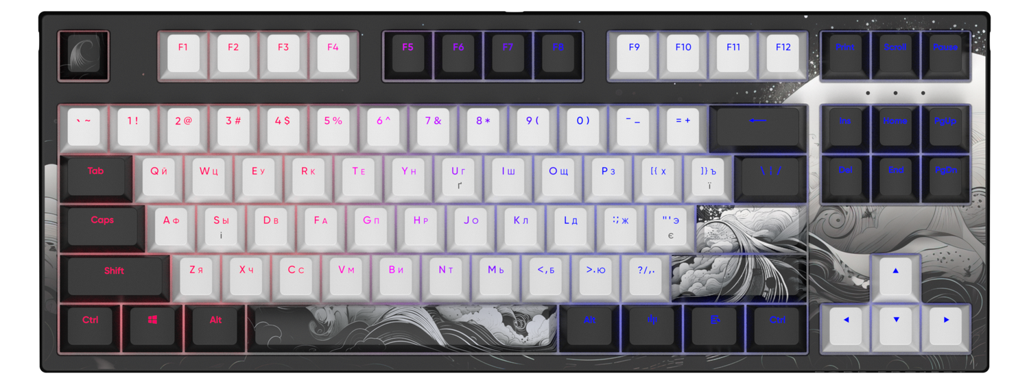 Купити Клавіатура Dark Project 87 Ink PBT RGB Mech G3MS Sapphire (DPP87 ...