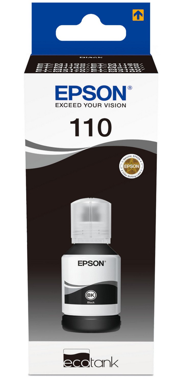 Чорнила Epson 110 120ml (C13T03P14A) Black купити в Україні: Київ, Львів, Хмельницький ...