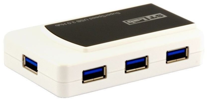 USB-хаб STLab USB 3.0 7-ports с БП (U-870) Black/White купить в Украине ...