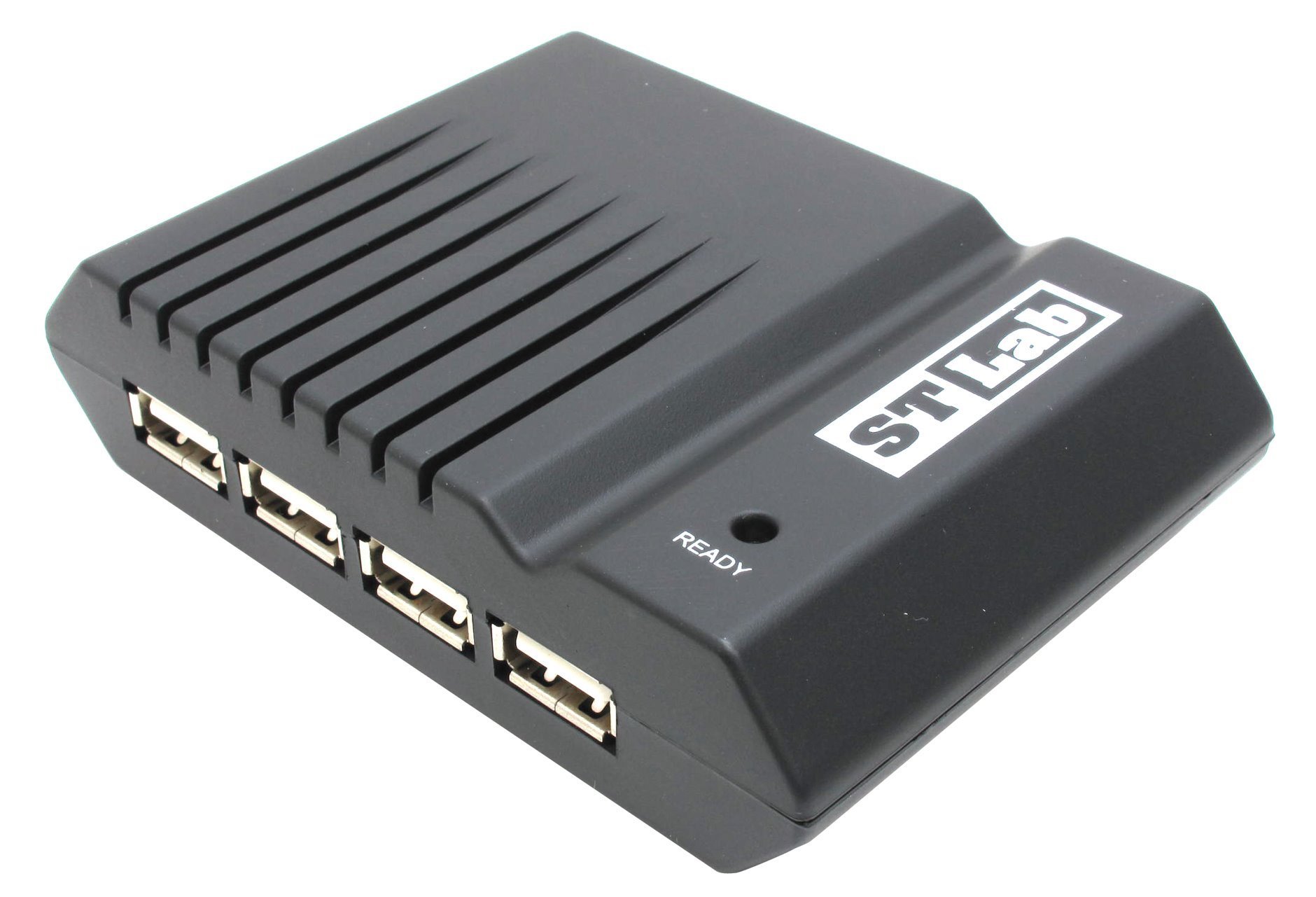 Купити USB-хаб STLab USB 2.0 4-ports с БП (U-181) Black - ціна в Києві ...