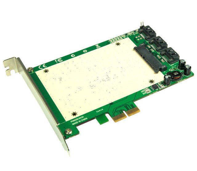 Контроллер STlab PCI-E to SSD+SATA 4 channel (A-550) купить в Украине ...