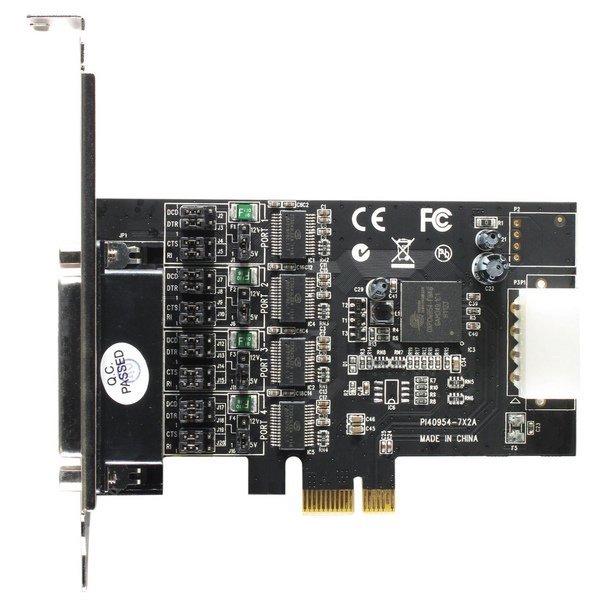 Купить Контроллер STlab PCI-E to COM RS232 4 ports (CP-130) - цена в ...