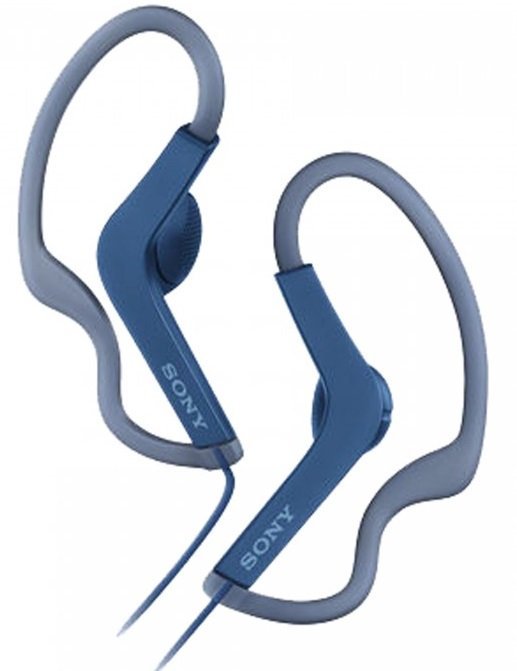 Купить Наушники Sony MDR-AS210AP Blue - цена в Харькове, Киеве, Днепре ...