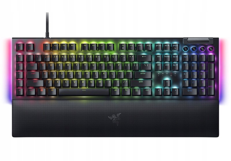 Клавиатура Razer BlackWidow V4 Green Switch (RZ03-04690100-R3M1) Black ...