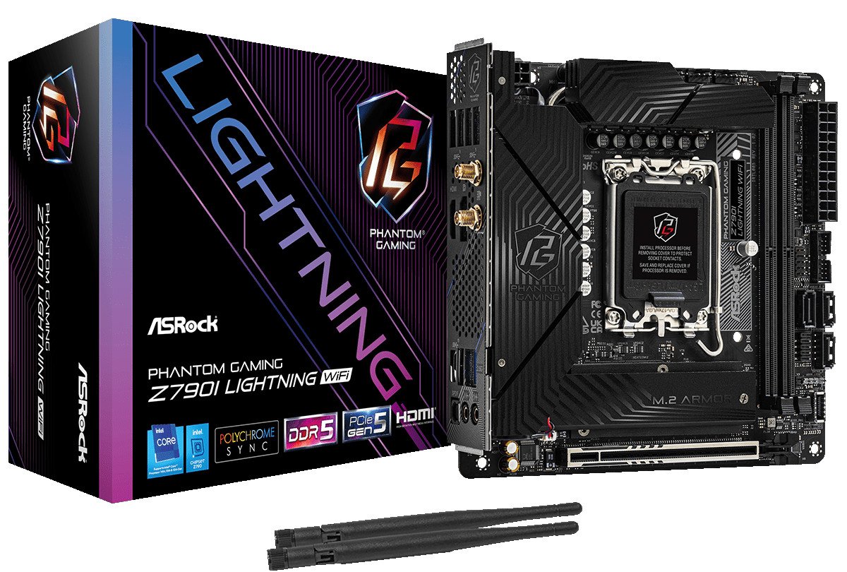 Продати Материнська плата AsRock Z790I Lightning WiFi (s1700, Intel ...
