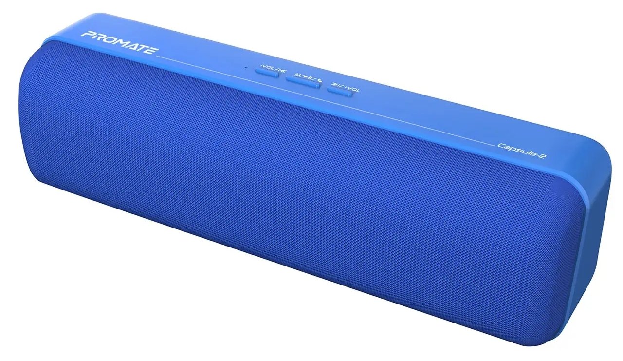 Портативная акустика Promate Capsule-2 6 W (capsule-2.blue) Blue купить ...